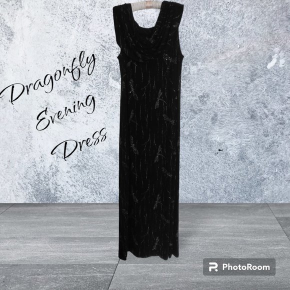 Night Way Collections | Dresses | Dragonfly Evening Dress | Poshmark